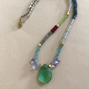 Hand Crafted | Jewelry | New Sundance Charm Gemstone Necklace | Poshmark